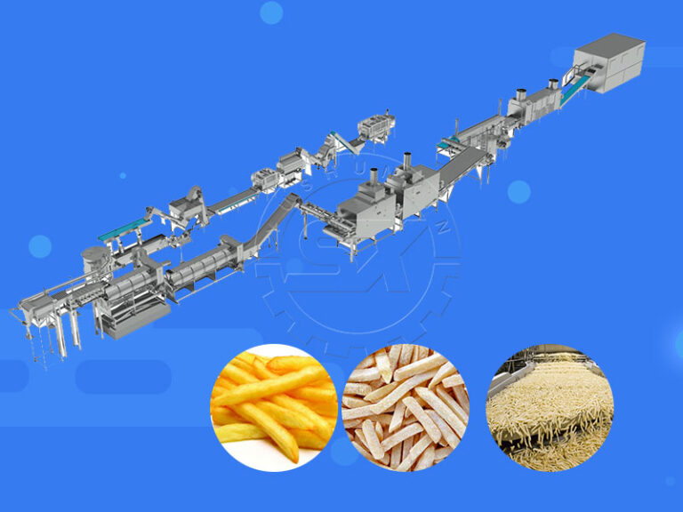 Installation of the French fry production line - Yoto Food Processing ...